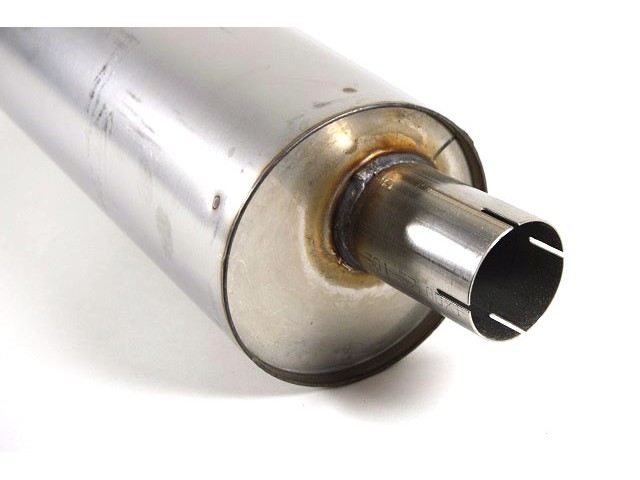 Exhaust Silencer - Side Exit - Rover