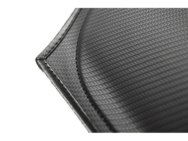 HALF SIDESCREEN S3 LH CARBON VINYL WITH ARMREST - Caterham Parts